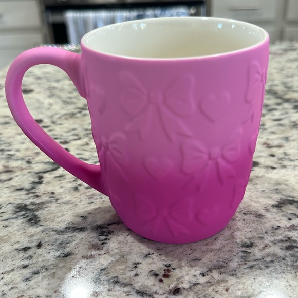 Petal & Pearl | Dining | Petal Pearl Ombr Hot Pink Bow And Hearts ...